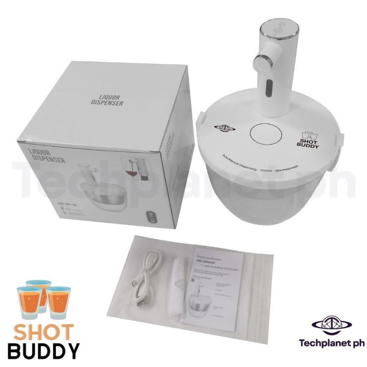 Shot Buddy Automatic Shot-Tagay Dispenser | Auto Refill | Auto Sensing ...