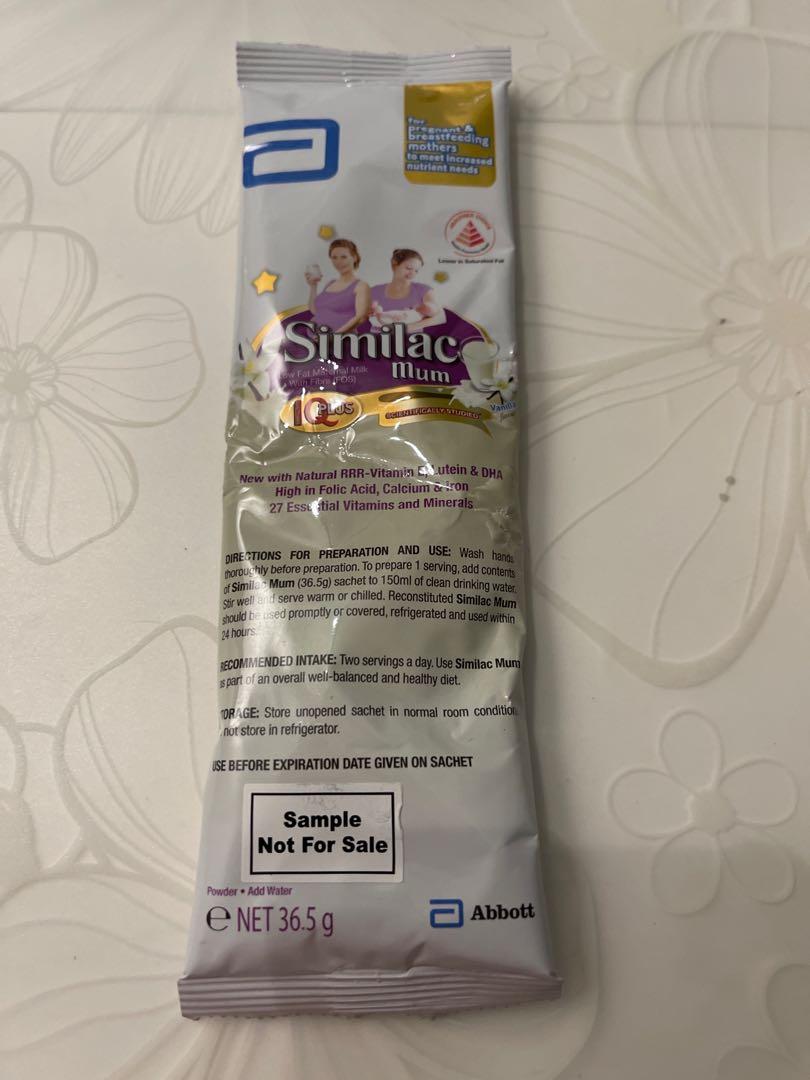 Similac mum 400g + 1 sachet, Babies & Kids, Maternity Care on Carousell
