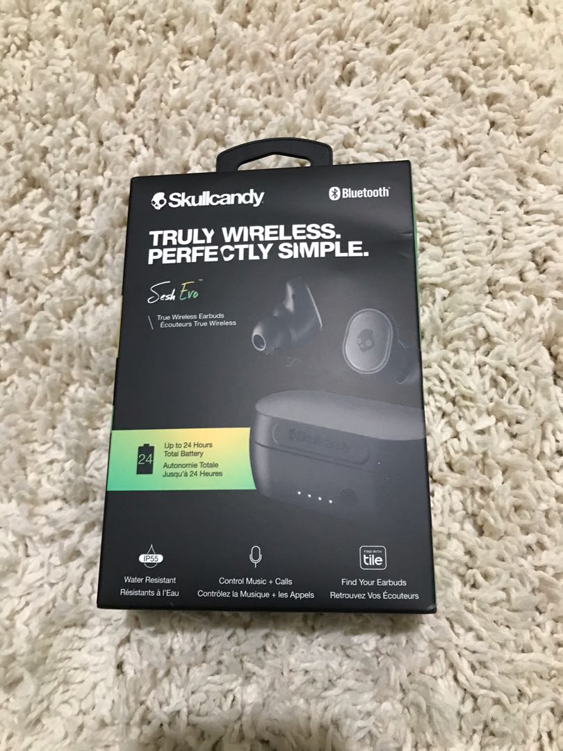 Skullcandy Sesh Evo - Black, Audio, Earphones on Carousell