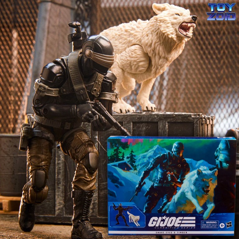 G.I. Joe Classified Snake Eyes and Timber V2 GI, Hobbies & Toys, Toys ...