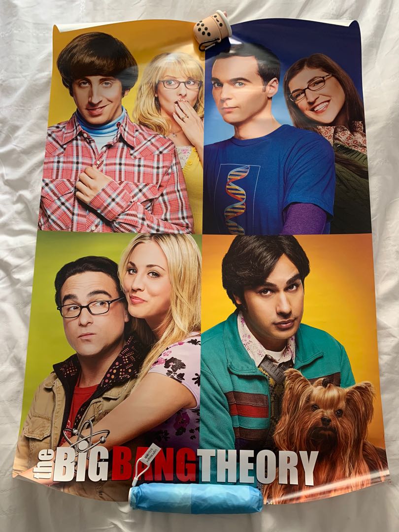 the Big Bang theory tbbt sci fi tv show poster, Hobbies & Toys ...