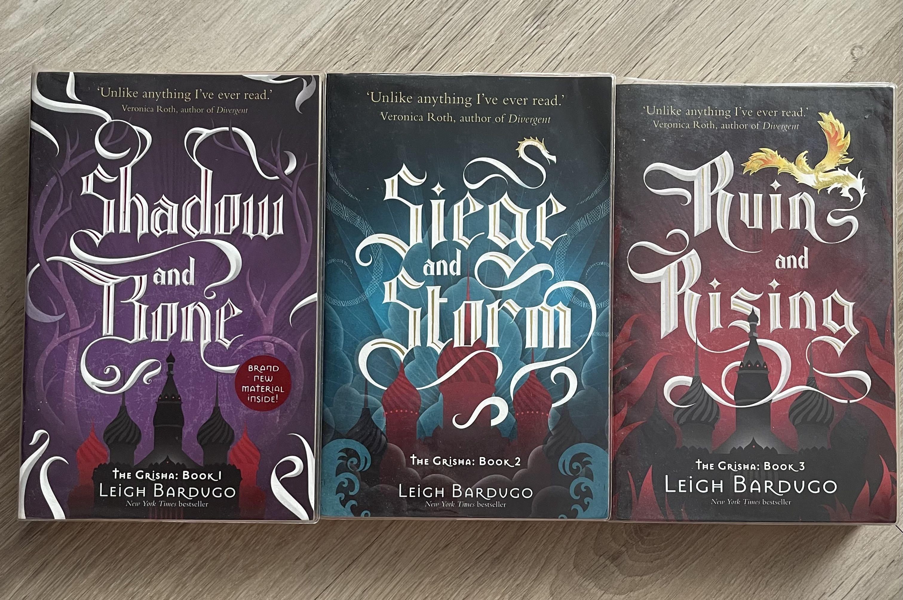 The Grisha Book 1-3 (Full sets) by Leigh Bardugo, Hobbies & Toys, Books ...