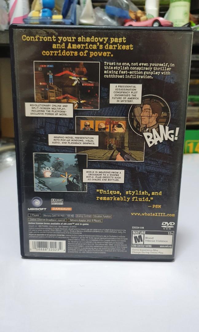 Thirteen XIII PS2 (Sony Playstation 2, Ntsc - u/c), Video Gaming, Video ...