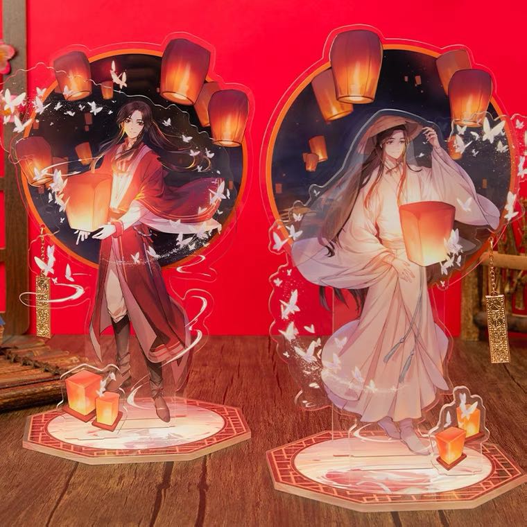 [IN STOCK] Tian Guang Ci Fu (tgcf) Xie Lian and Hua Cheng standees ...
