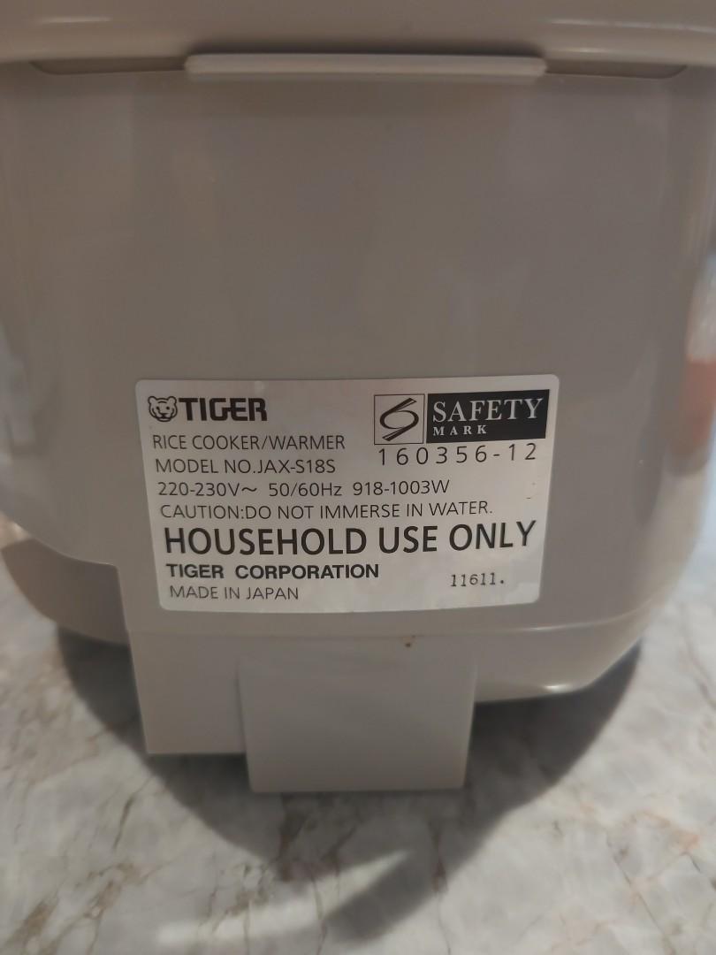 Tiger Rice cooker 10 cup. New bowl, TV & Home Appliances, Kitchen ...