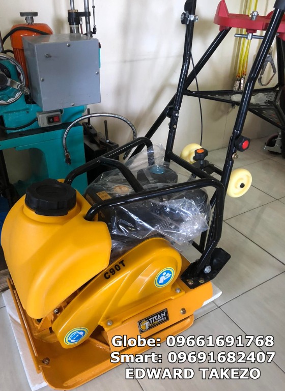 Titan Plate Compactor (7HP, 4 Stroke), Commercial & Industrial ...