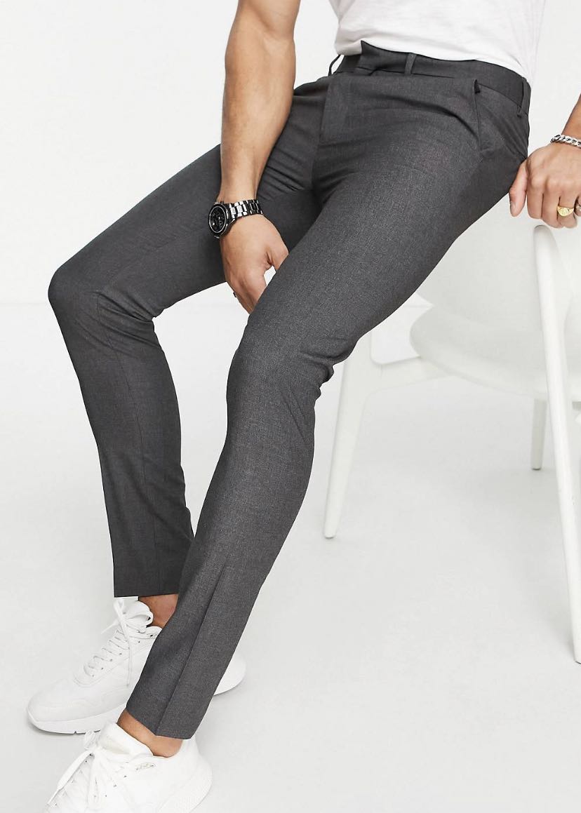 Topman Pants, Men's Fashion, Bottoms, Trousers on Carousell