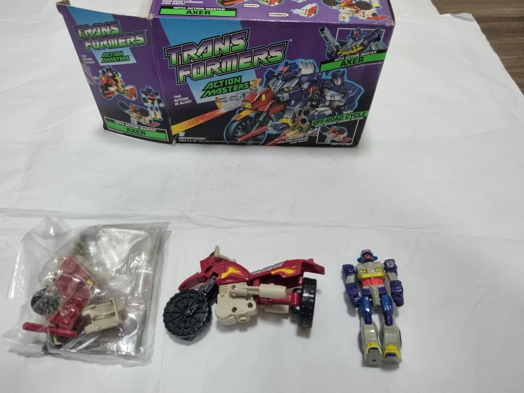 Transformers Decepticon Axer Action masters Mib, Hobbies & Toys, Toys ...