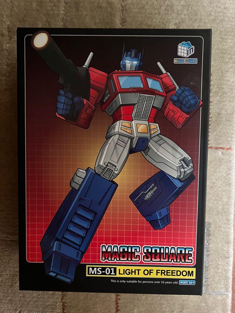 Transformers Magic Square MS-01 Light Of Freedom (3P MP Scale Optimus ...