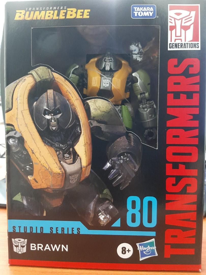 Transformers Studio Series 80 Bumblebee Movie Deluxe Class Brawn ...
