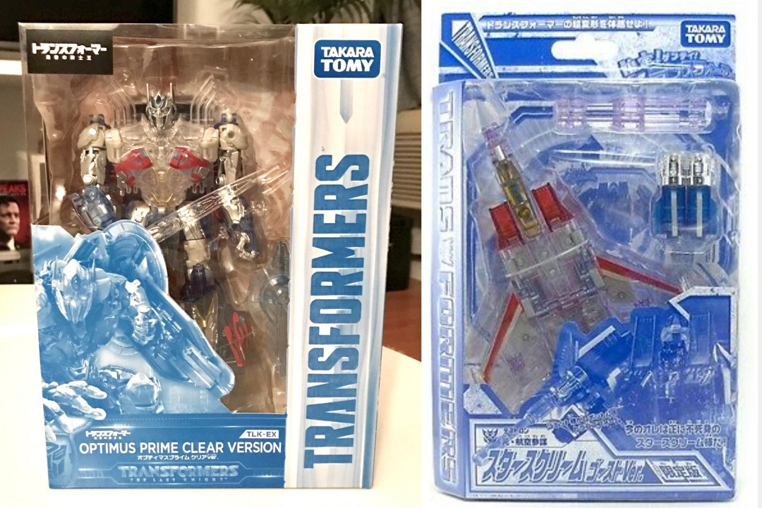 Transformers Takara Tomy TLK Optimus Prime and Generation Starscream ...