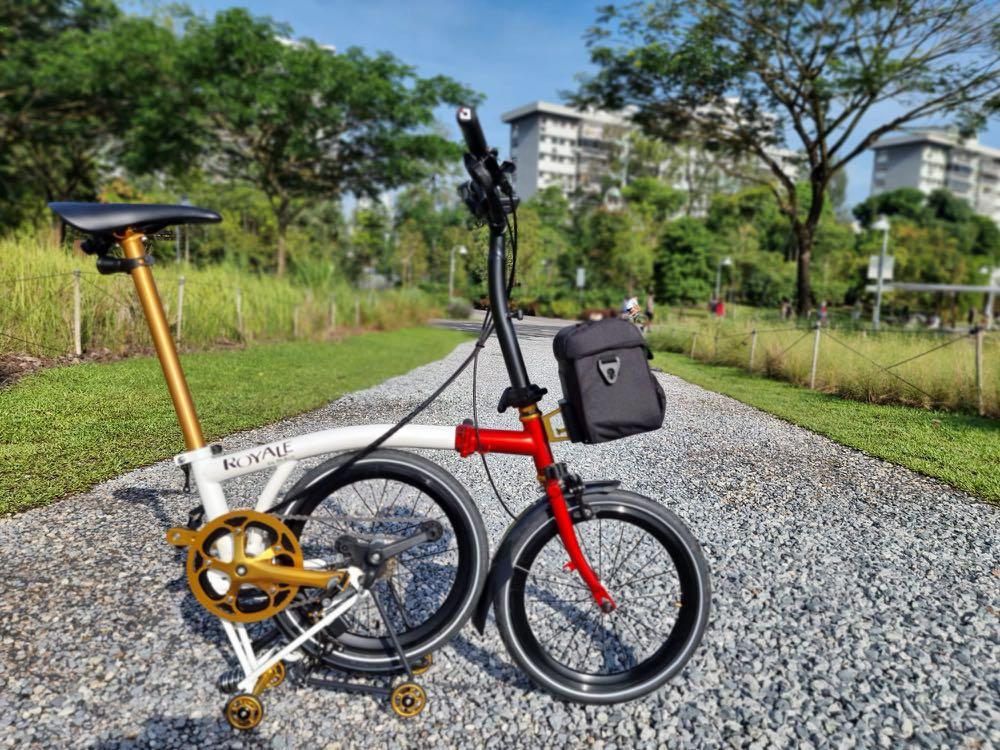 Tri-fold ~ foldie ~foldable bike, Sports Equipment, Bicycles & Parts ...