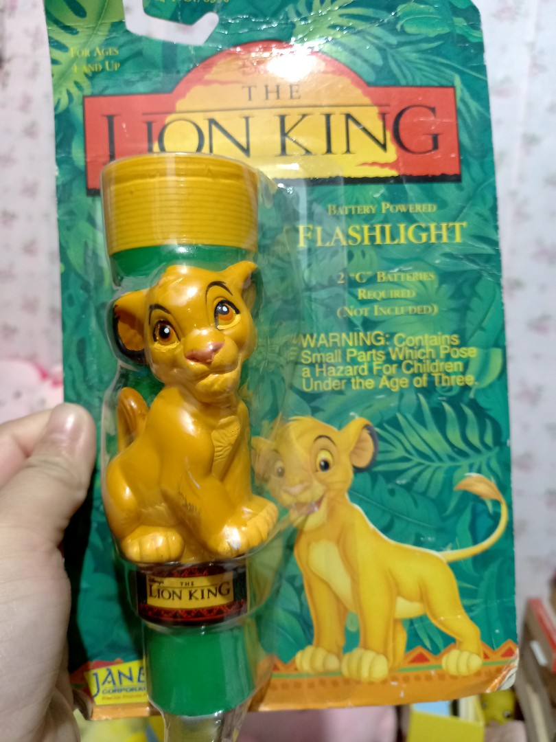 Vintage 1994 Disney The Lion King Flashlight, Hobbies & Toys, Toys ...