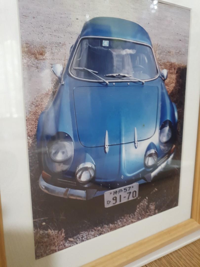 Vintage Alpine Renault A110 Photo in Frame, Furniture & Home Living ...