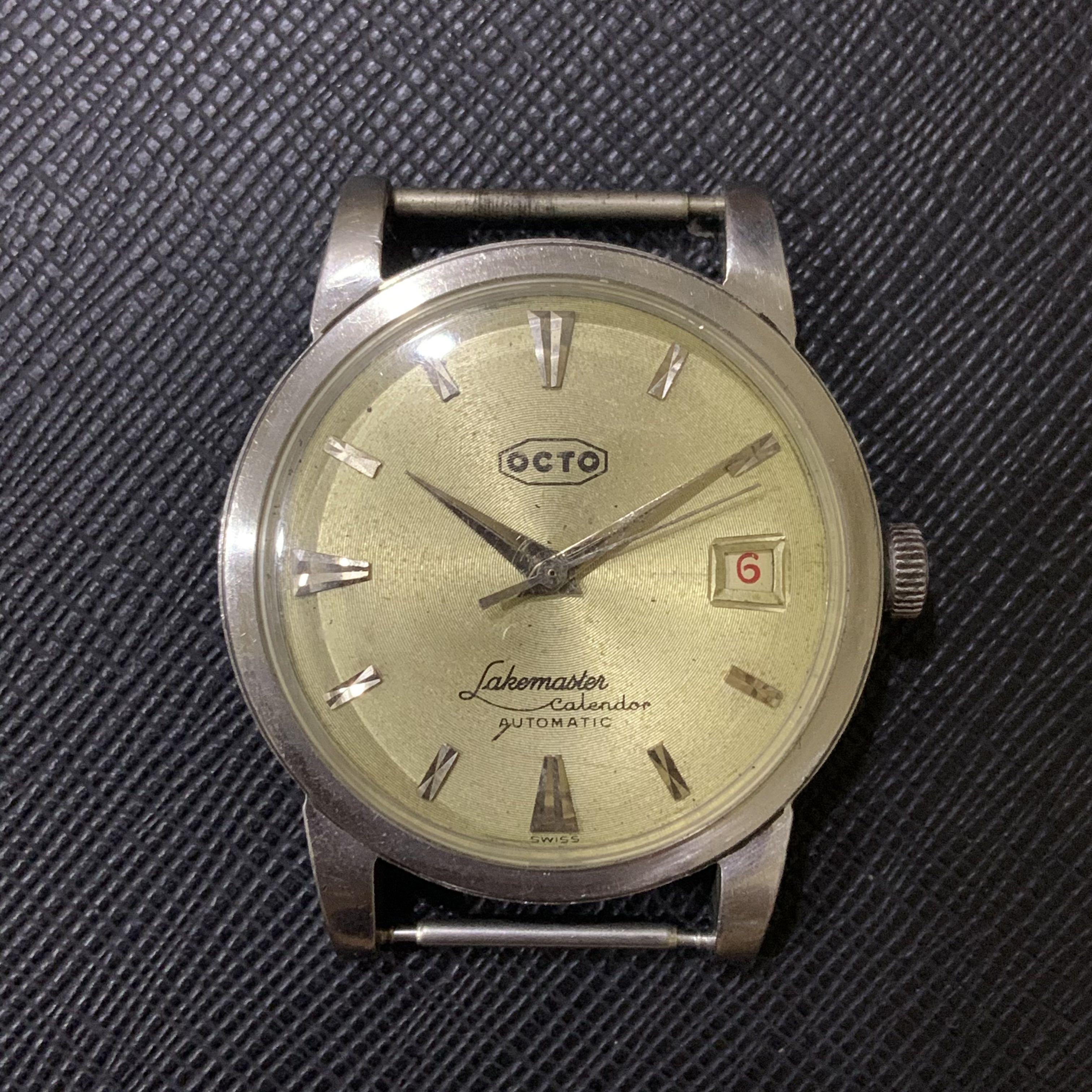 Vintage Octo Lakemaster Calendar Watch, Hobbies & Toys, Memorabilia ...