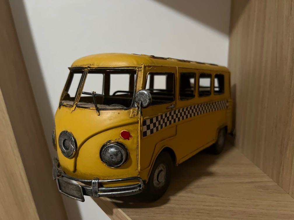 Vintage Van Yellow, Hobbies & Toys, Memorabilia & Collectibles, Vintage ...