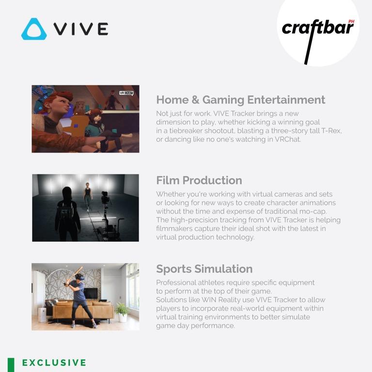 VIVE Trackers 3.0 - VR Full-body Tracking for PCVR, Video Gaming ...