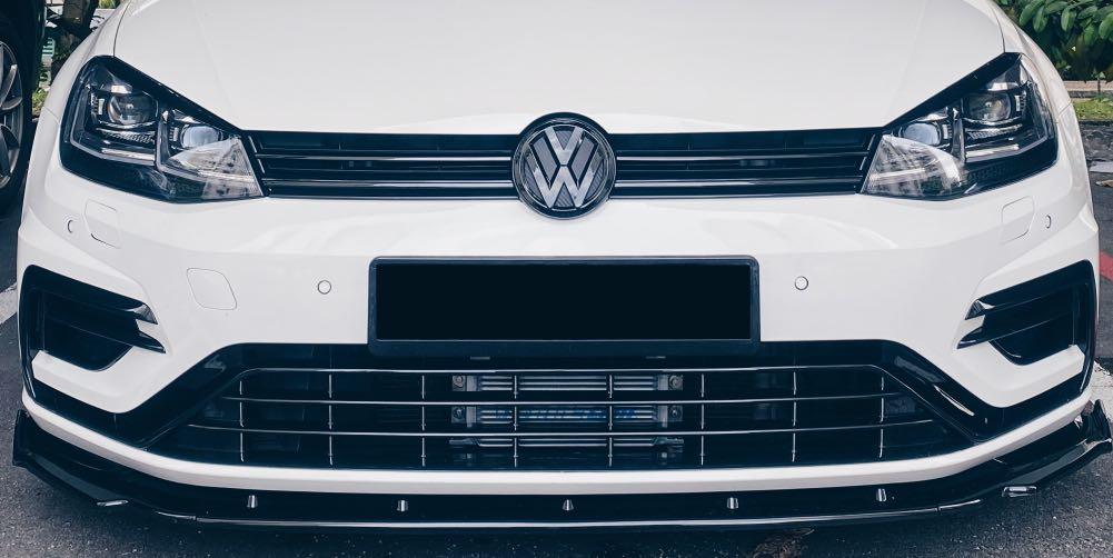 VW MK7/7.5 Golf/R-Line/GTI/R Emblem Logo Insert Sticker, Car ...