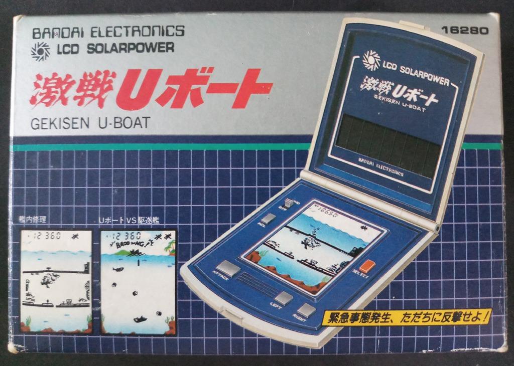 (W Plaza shop 225) 80s Bandai 太陽能 激戰 U Boat 遊戲機 Popy 超合金, 電子遊戲, 電子遊戲機, 其他 - Carousell