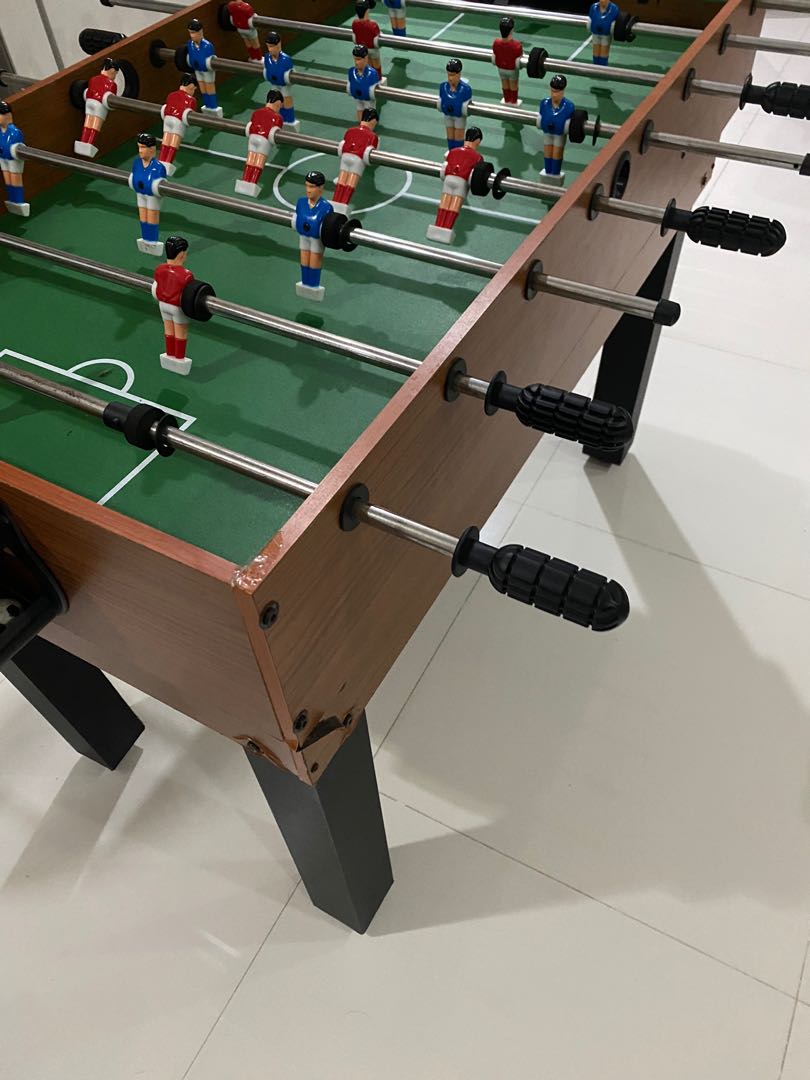 2 in 1 - kids Pool table + soccer ball game, Hobbies & Toys, Toys ...