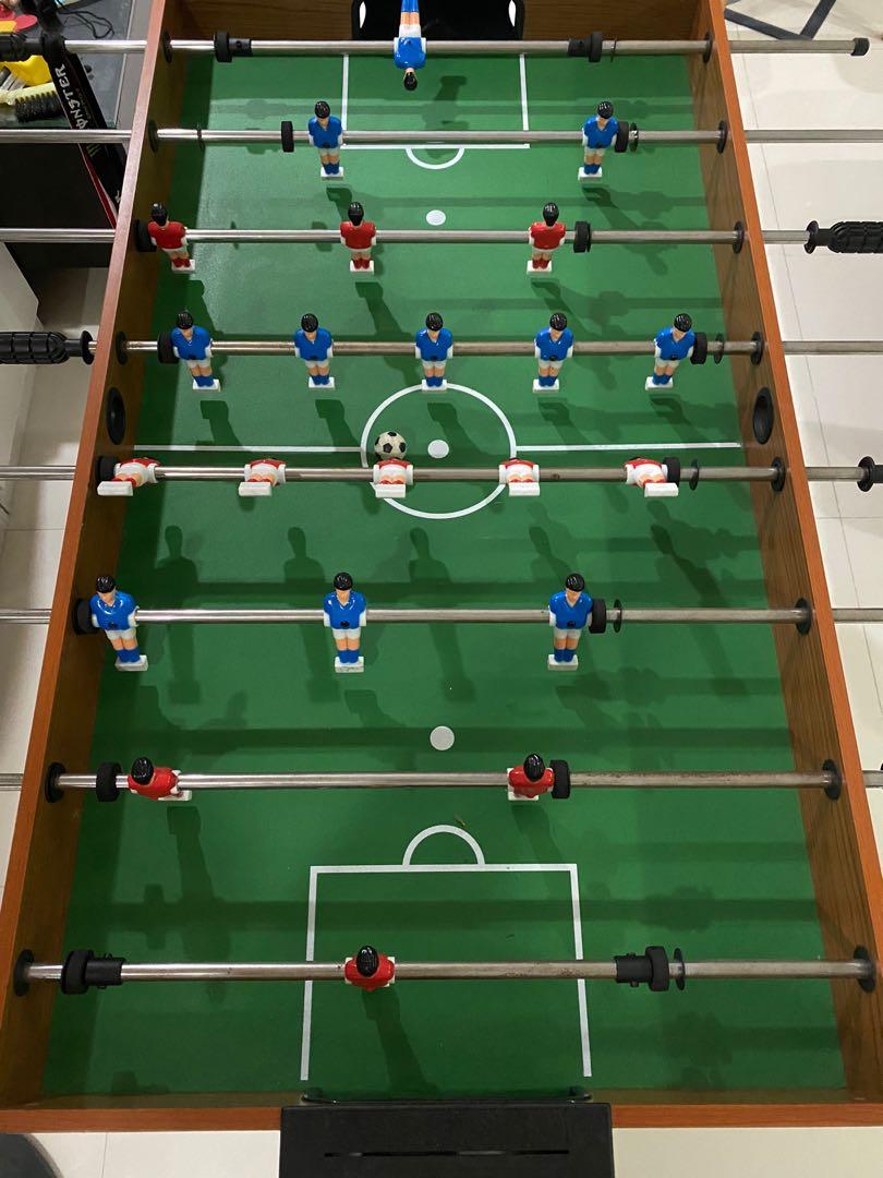 2 in 1 - kids Pool table + soccer ball game, Hobbies & Toys, Toys ...