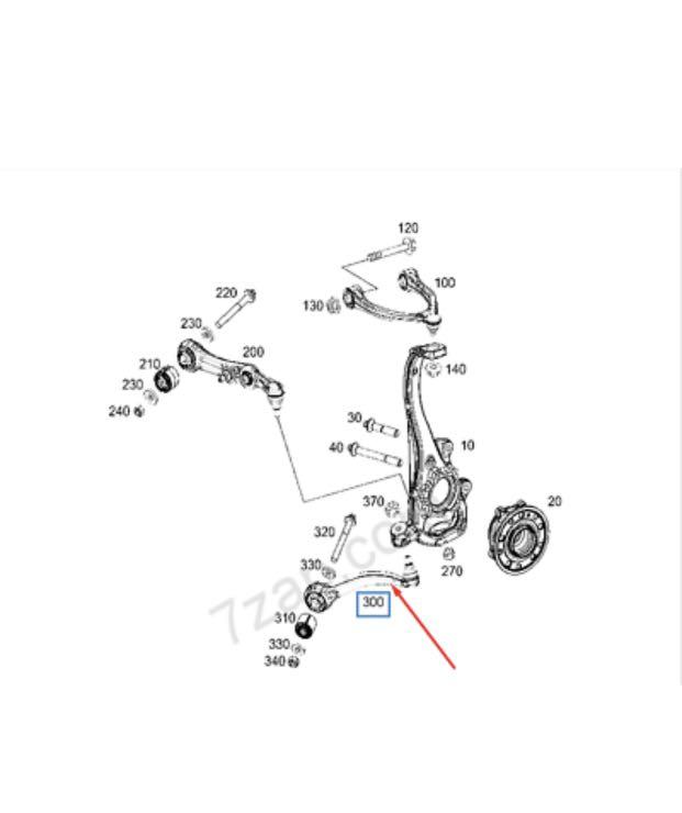 MERCEDES-BENZ LOWER ARMS AND CONTROL ARMS* MODEL W205/W213/W222 Ect ...