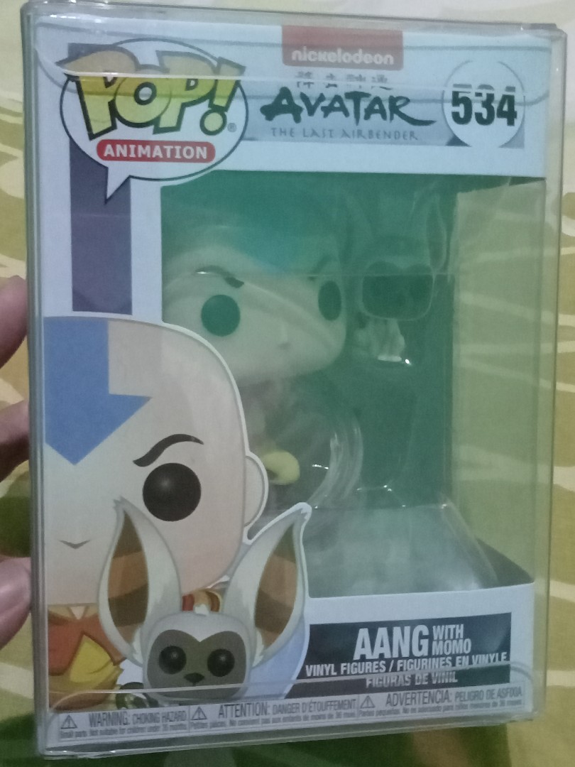 Aang with momo (Funko Pop), Hobbies & Toys, Toys & Games on Carousell