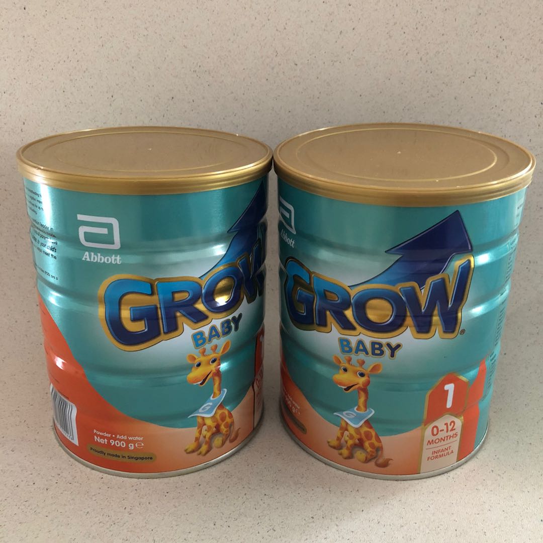 Abbott Grow 1 Milk Powder, Babies & Kids, Nursing & Feeding ...
