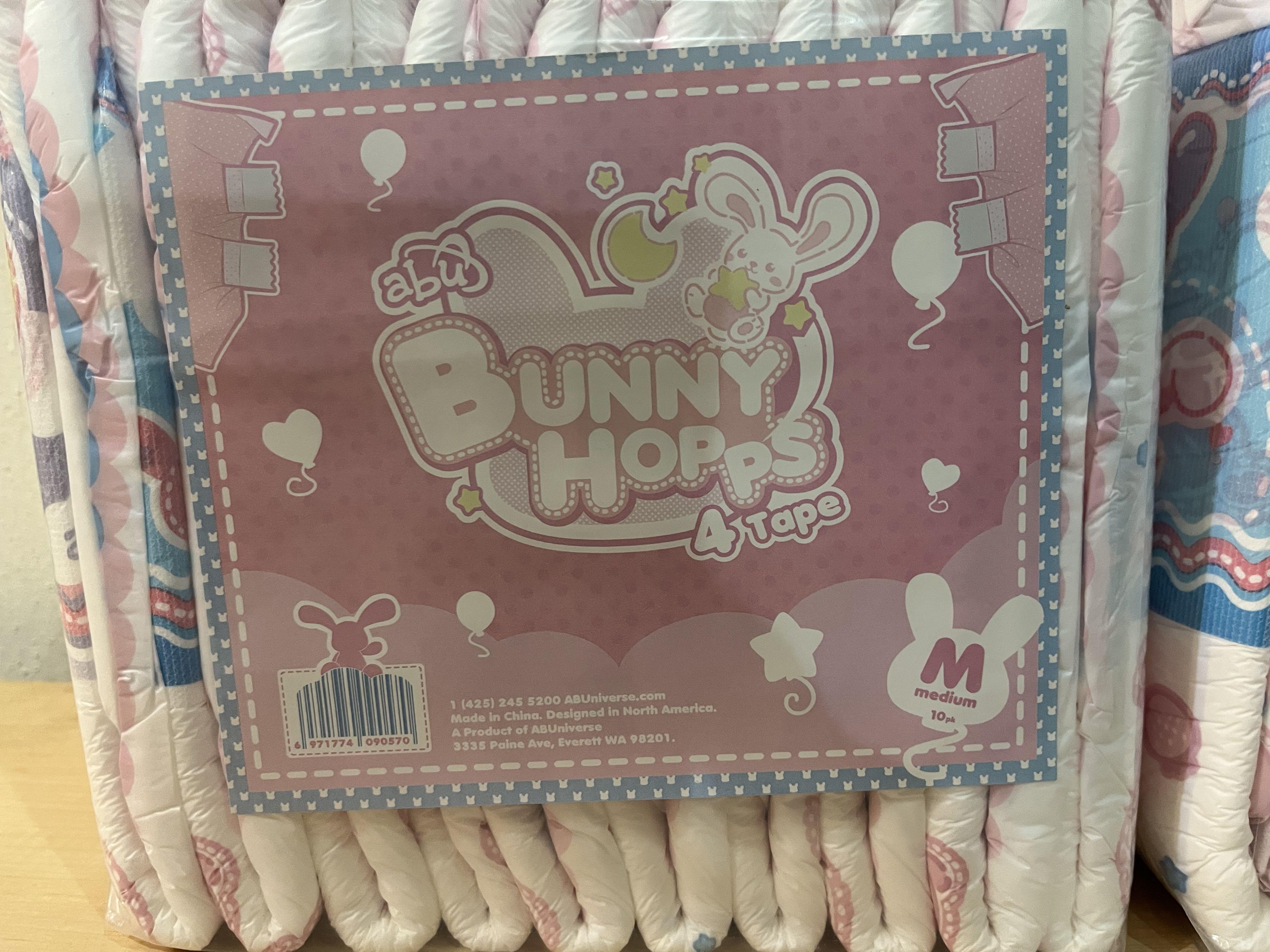 Abu BunnyHops adult diaper abdl, Health & Nutrition, Assistive ...