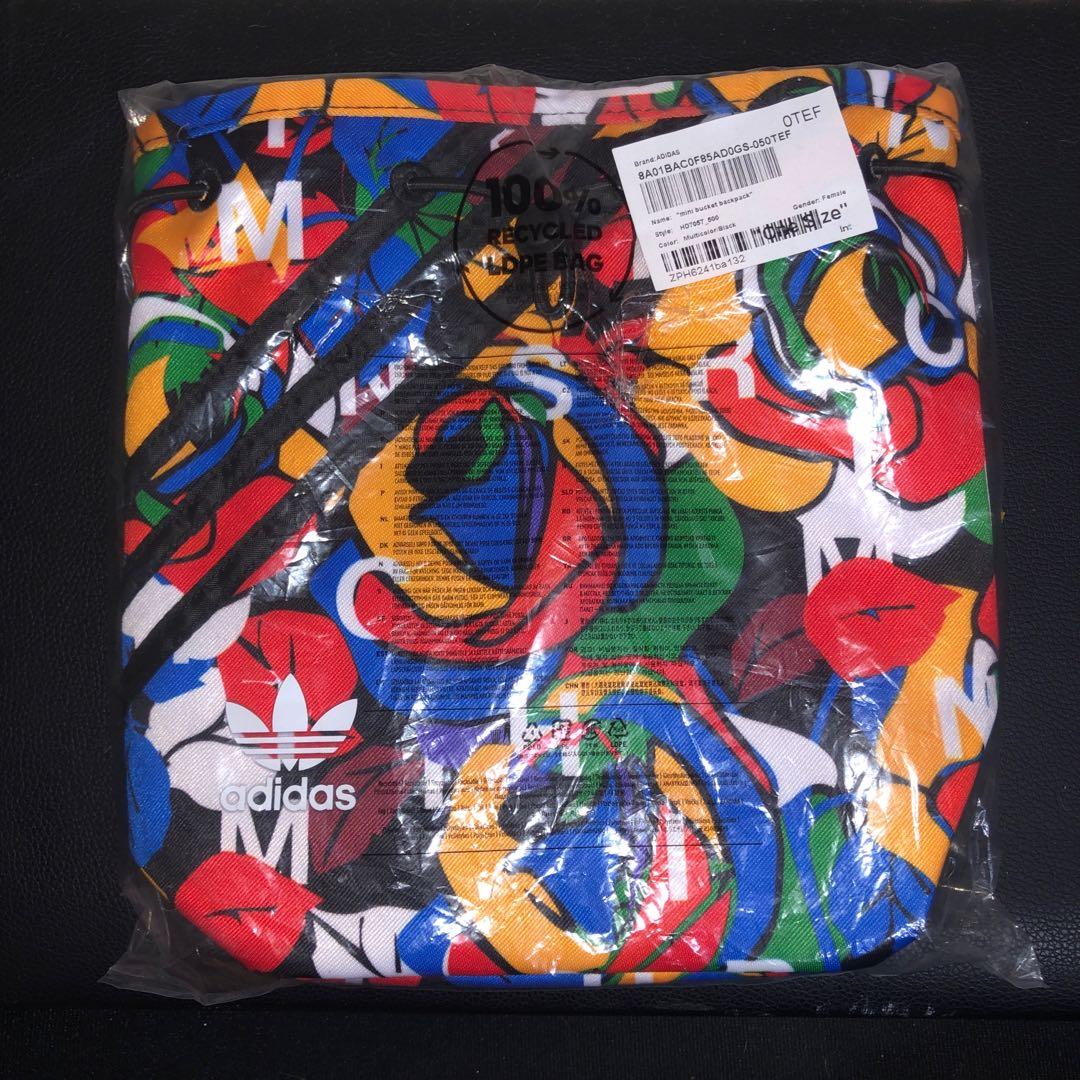 Adidas Rich Minisi Mini Bucket Backpack, Women's Fashion, Bags ...