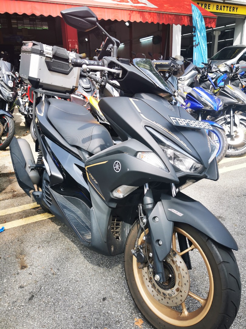 Aerox 155 keyless, Motorcycles, Motorcycles for Sale, Class 2B on Carousell