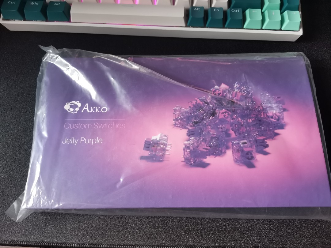 Akko jelly purple, Computers & Tech, Parts & Accessories, Computer ...