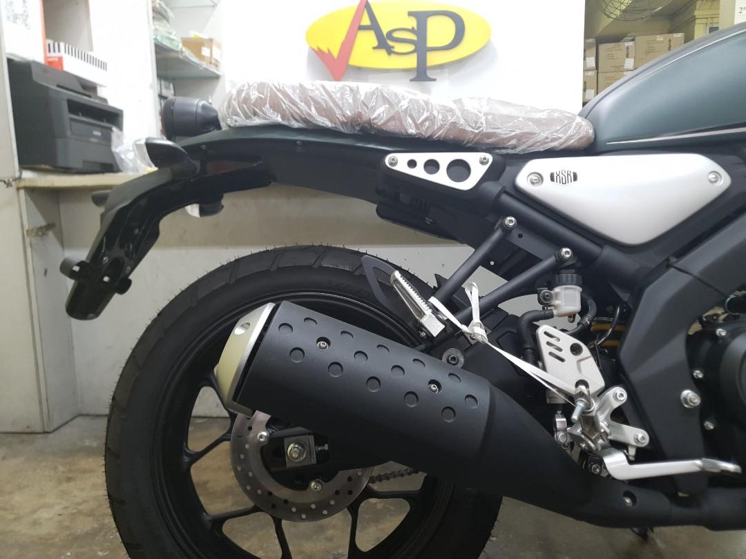 ALL NEW YAMAHA XSR155/LIQUID COOLED/ Fi / 6-SPEED/FREE HEAVY-DUTY RACK ...