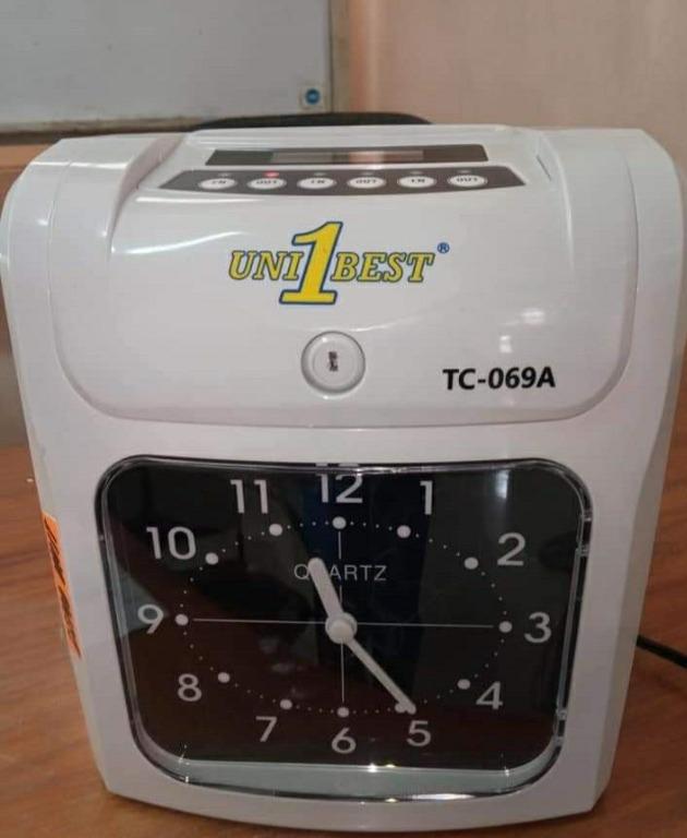 ANALOG TYPE BUNDY CLOCK, Computers & Tech, Office & Business Technology ...