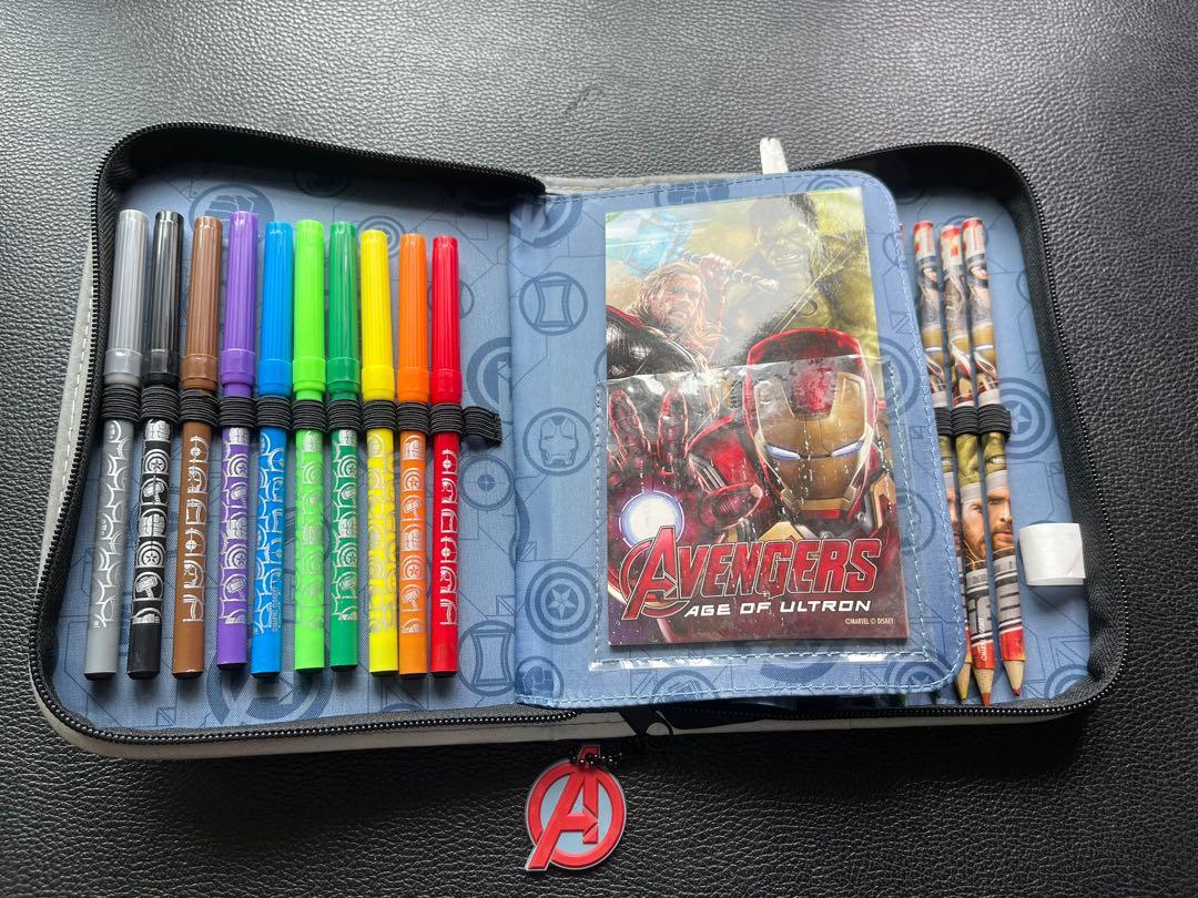 Authentic Marvel full set stationary (BN), Hobbies & Toys, Stationery ...