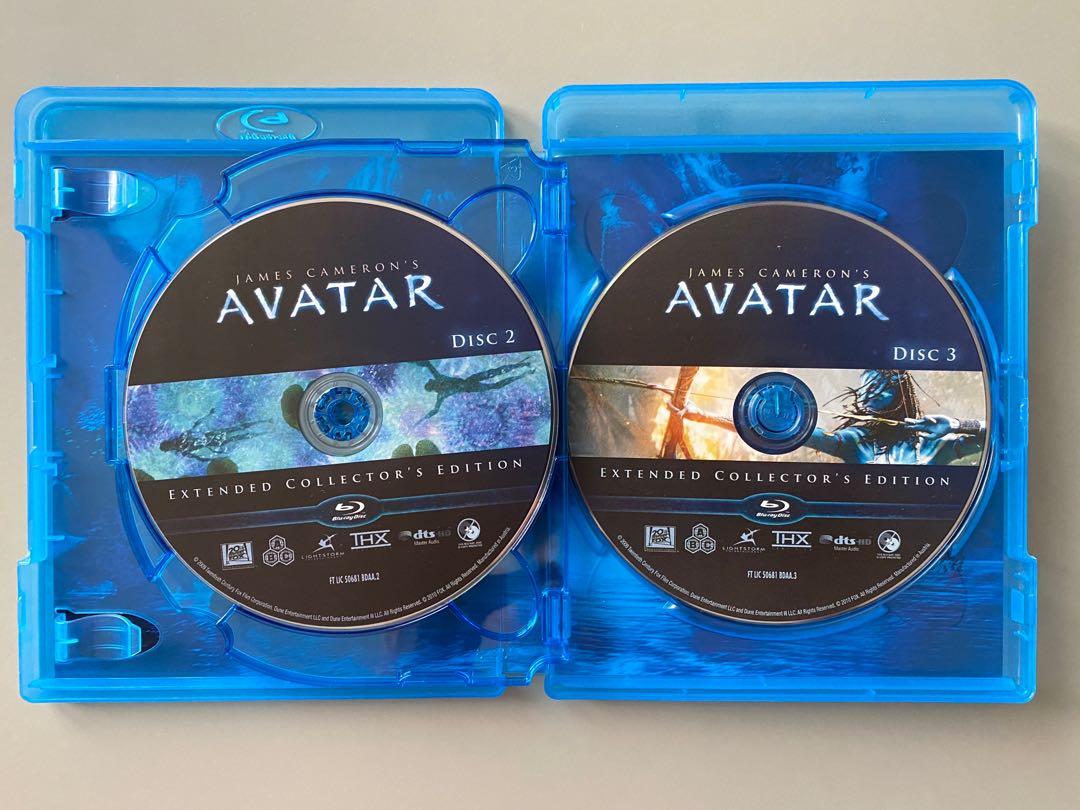 Avatar extended version (3-disc blu-ray), Hobbies & Toys, Music & Media ...
