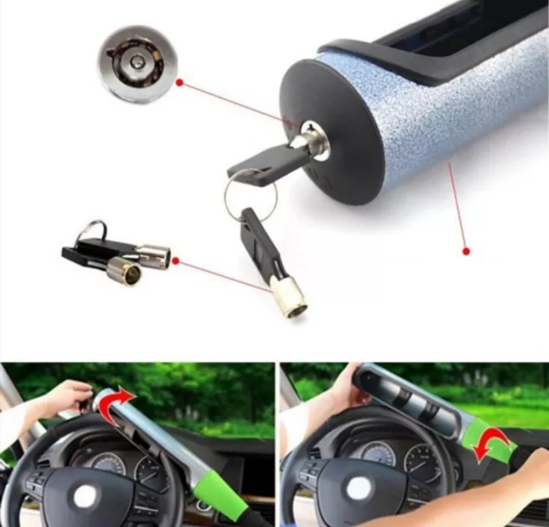 *OFFER* Steerling lock Universal Baseball Bat Car Anti-theft Lock Car ...