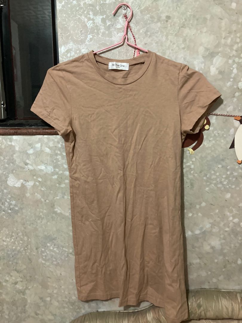 Beige one piece (made in korea), 女裝, 連身裙 & 套裝, 連身裙 - Carousell