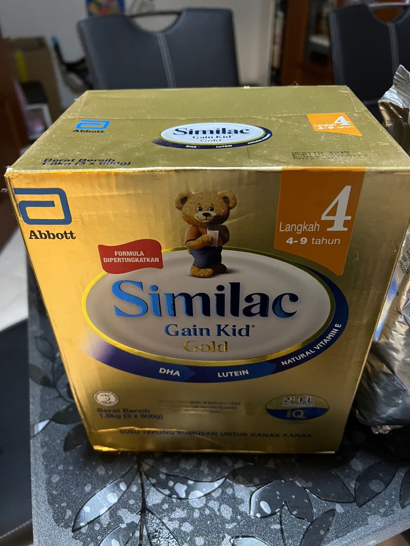 New unopen Similac 4 2.4 KG Box 4 x 600g, Babies & Kids, Nursing ...