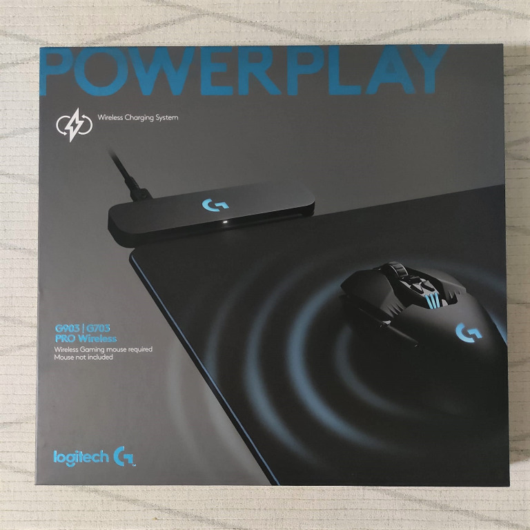 BNIB: Logitech Powerplay Wireless Charging System with Lightspeed ...