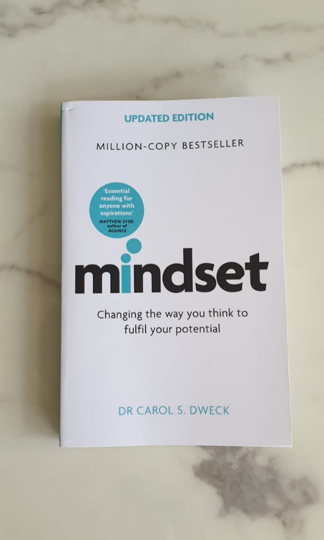 Book titled Mindset by Dr Carol S. Dweck, Hobbies & Toys, Books ...
