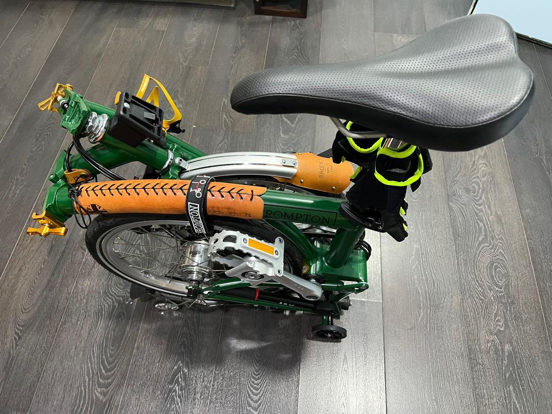 Brompton Racing Green M6L, Sports Equipment, Bicycles & Parts, Bicycles ...