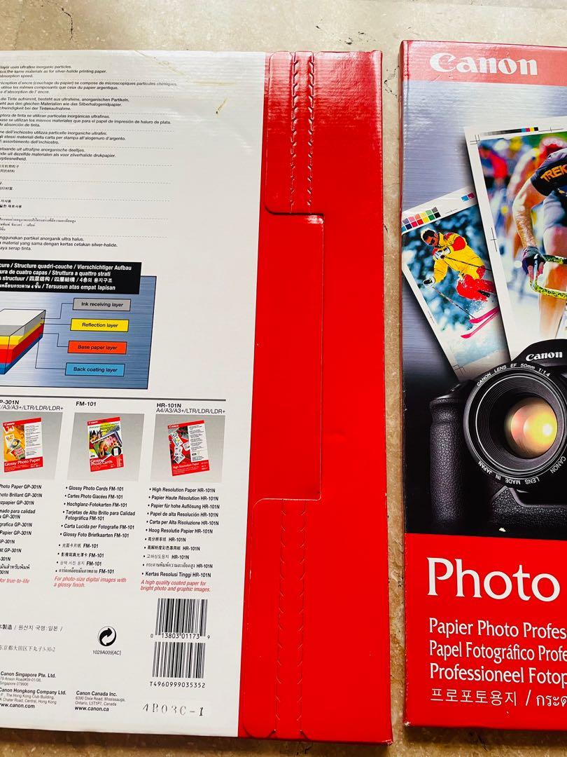 Canon Photo Paper Pro A3+, 2 Packs, Hobbies & Toys, Stationary & Craft ...