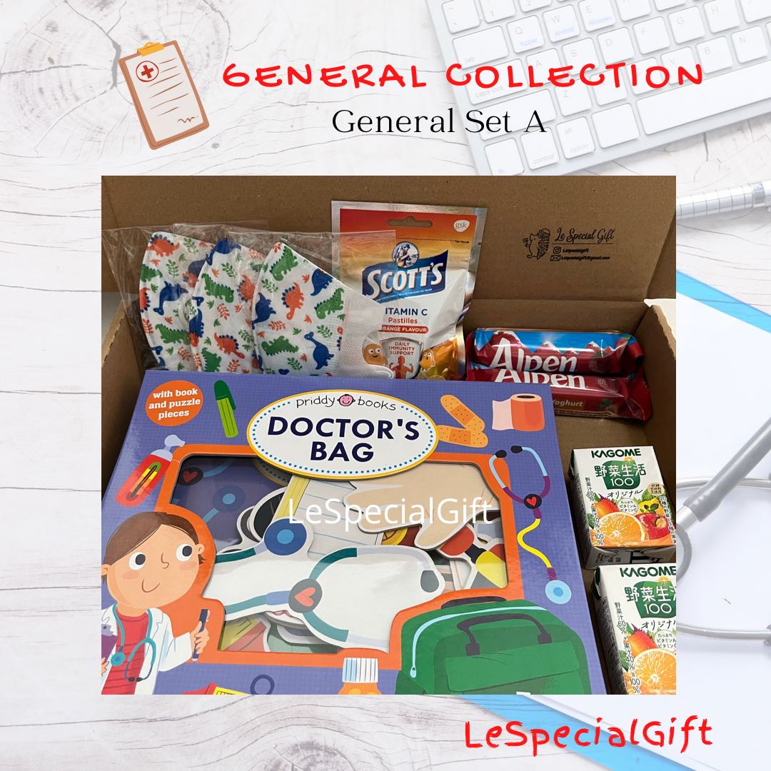 Carepack/Activity Pack for kids (Get Well Soon), Food & Drinks, Gift ...