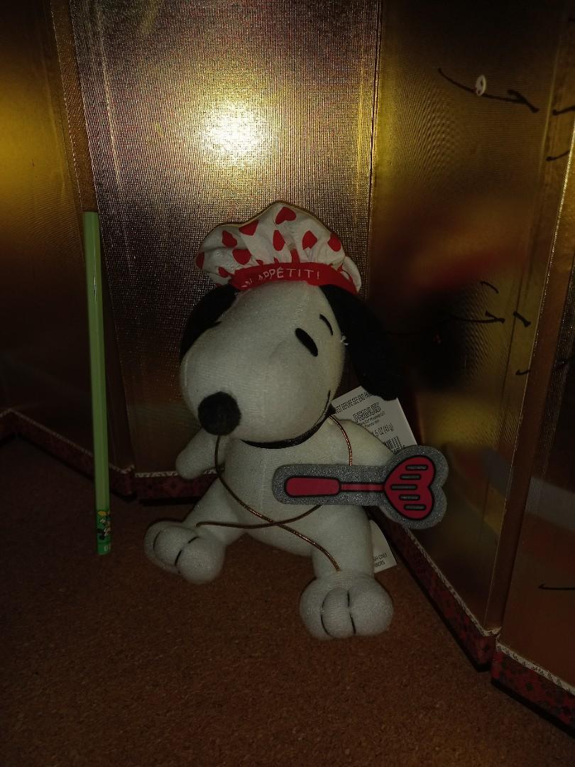 Chef Snoopy Plush Whitman Sampler, Hobbies & Toys, Toys & Games on ...