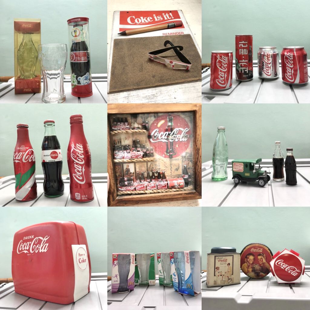 Coca Cola Collection Set, Hobbies & Toys, Memorabilia & Collectibles ...