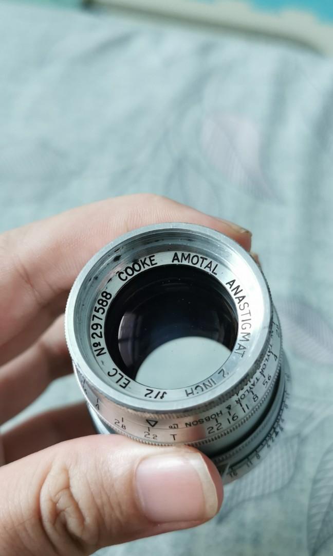 cooke Amotal anastigmat 50mm f2 cine lens, M mount with rangefinder ...