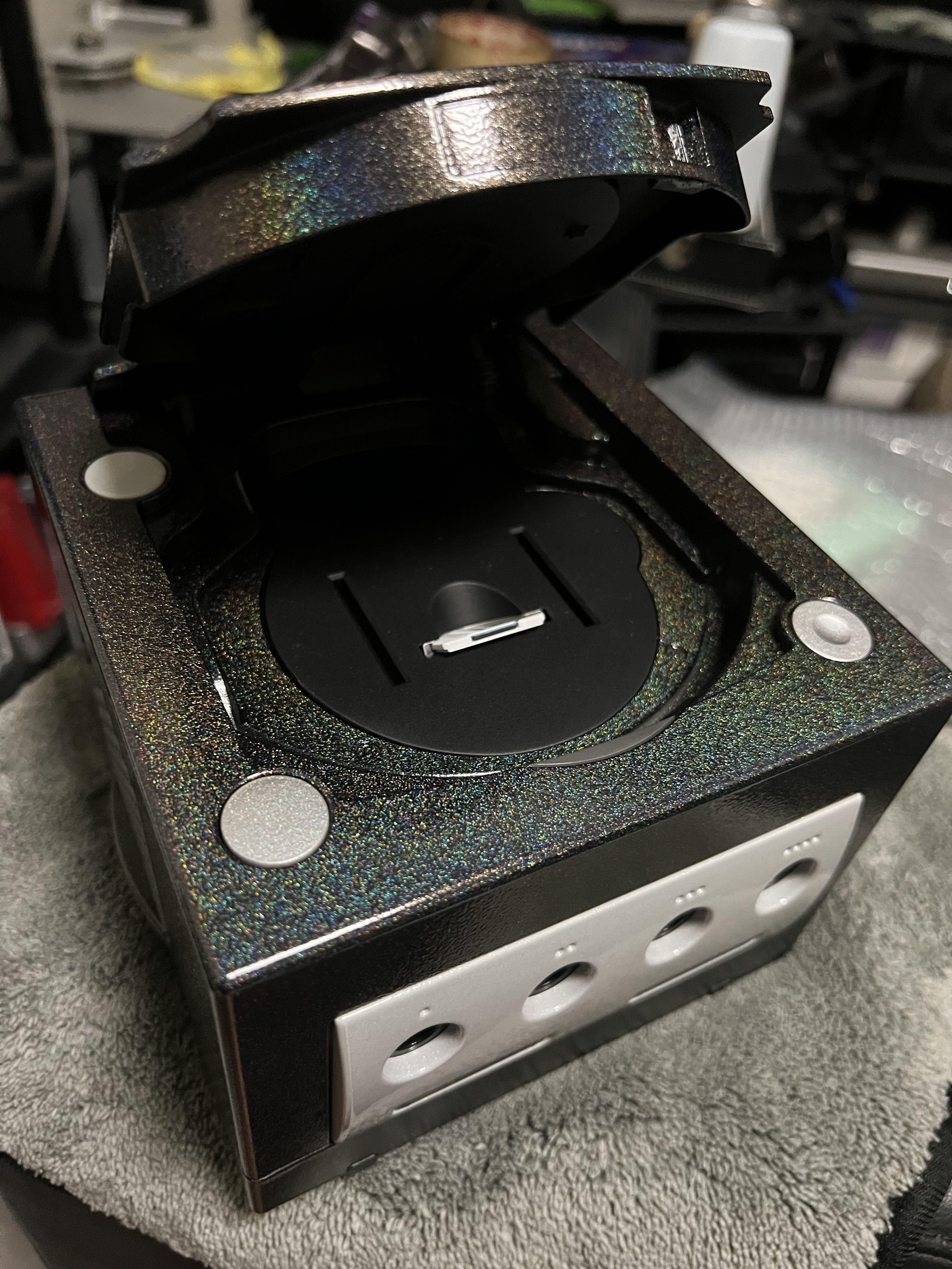 (CUSTOM) Ultimate!!! Holographic Rainbow GameCube JP Console (DOL-001 ...