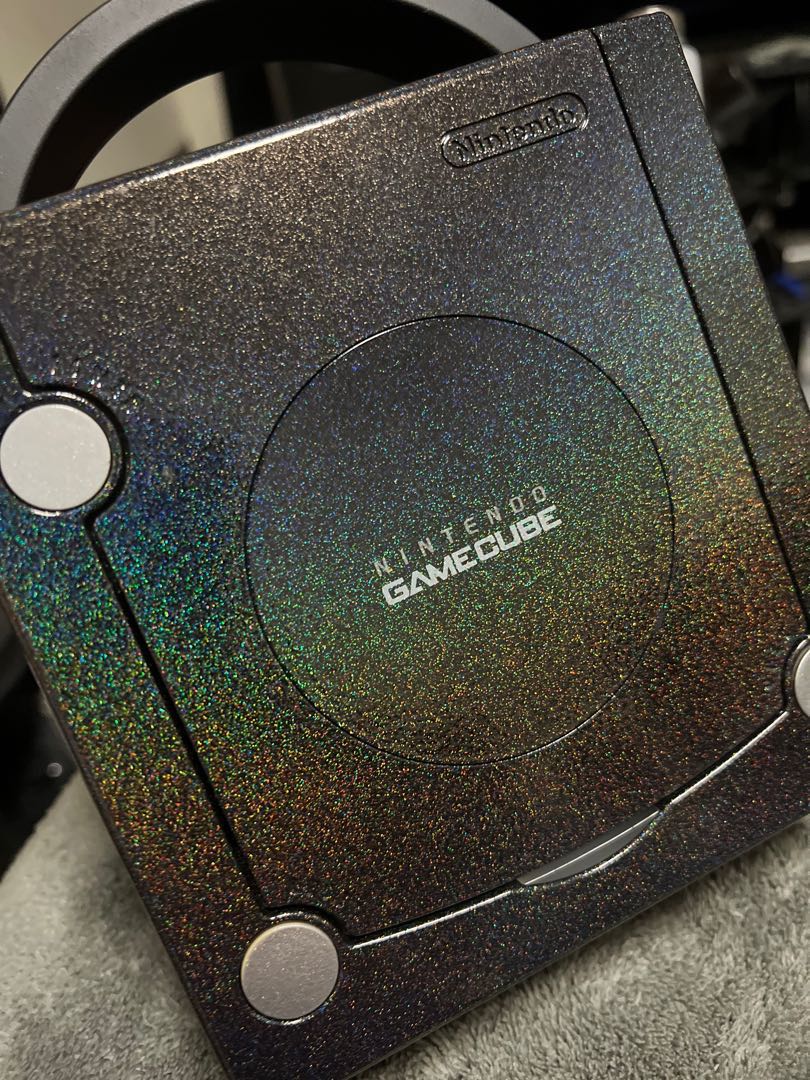 (CUSTOM) Ultimate!!! Holographic Rainbow GameCube JP Console (DOL-001 ...