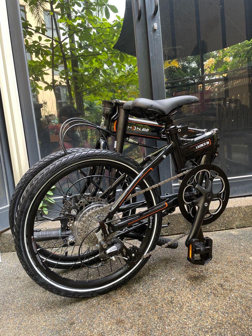 Dahon Launch D8 Folding Bike, Sports Equipment, Bicycles & Parts ...